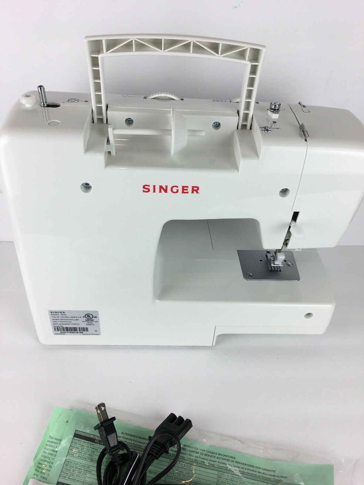 Singer Simple 3232 Portable Sewing Machine Cebu